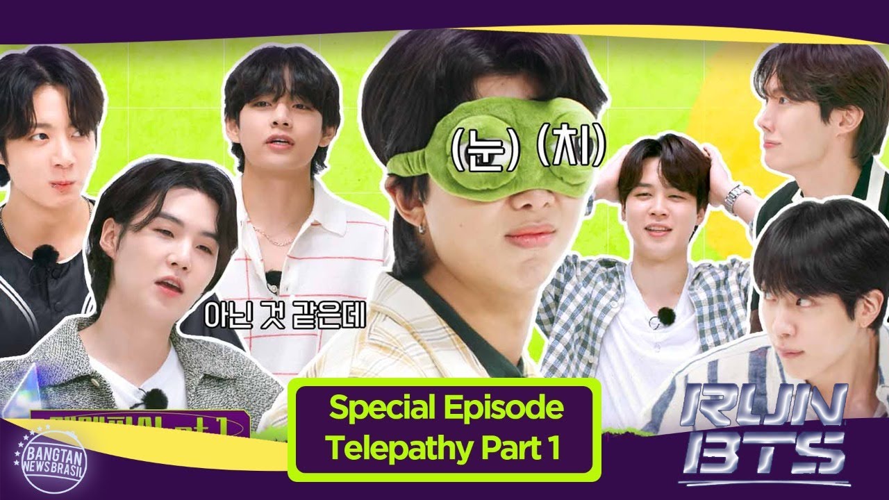 [LEGENDADO | PT-BR] Run BTS! 2022 Special Episode - Telepathy Parte 1 ...