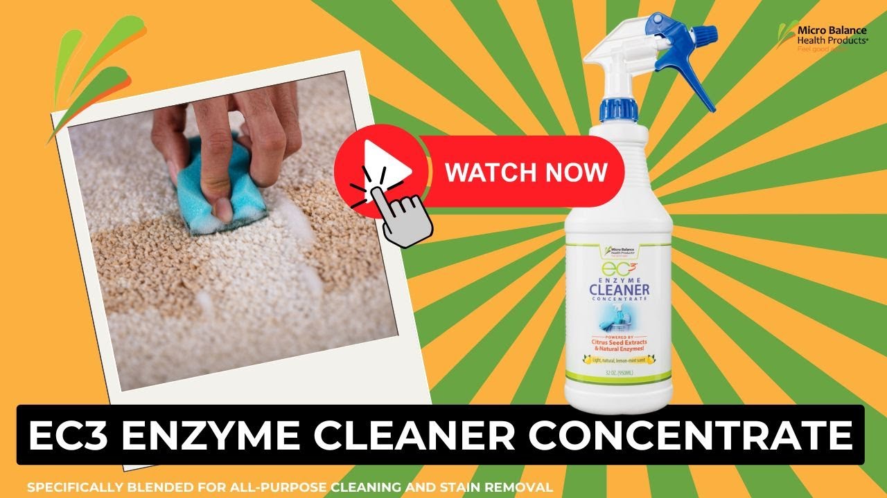 EC3 Enzyme Cleaner Concentrate - YouTube