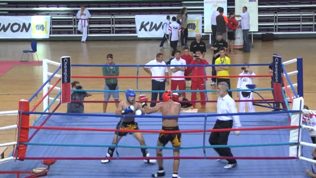 WKU World Championships Heraklion Crete 2013 Finals Kickboxing Adults ...