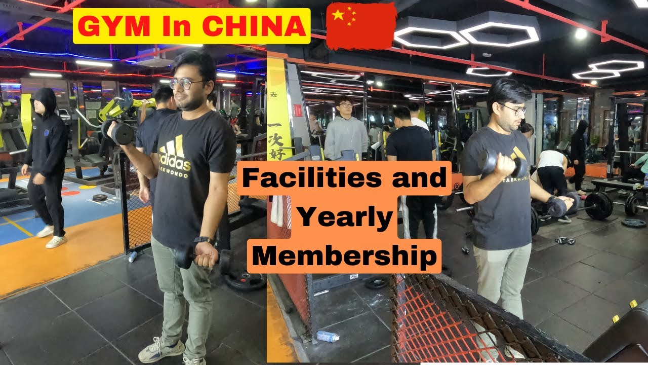 Gym in China - Facilities and Yearly Membership - YouTube