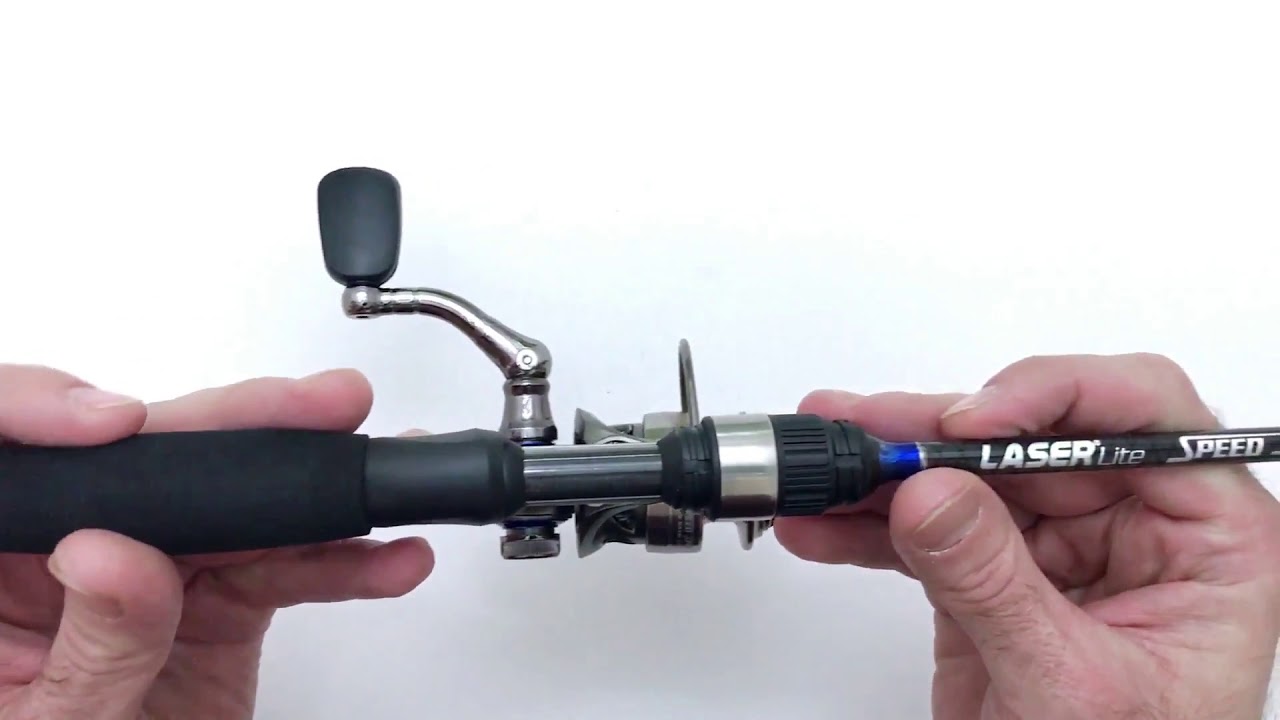Lew’s Laser Lite Spinning Combo - YouTube