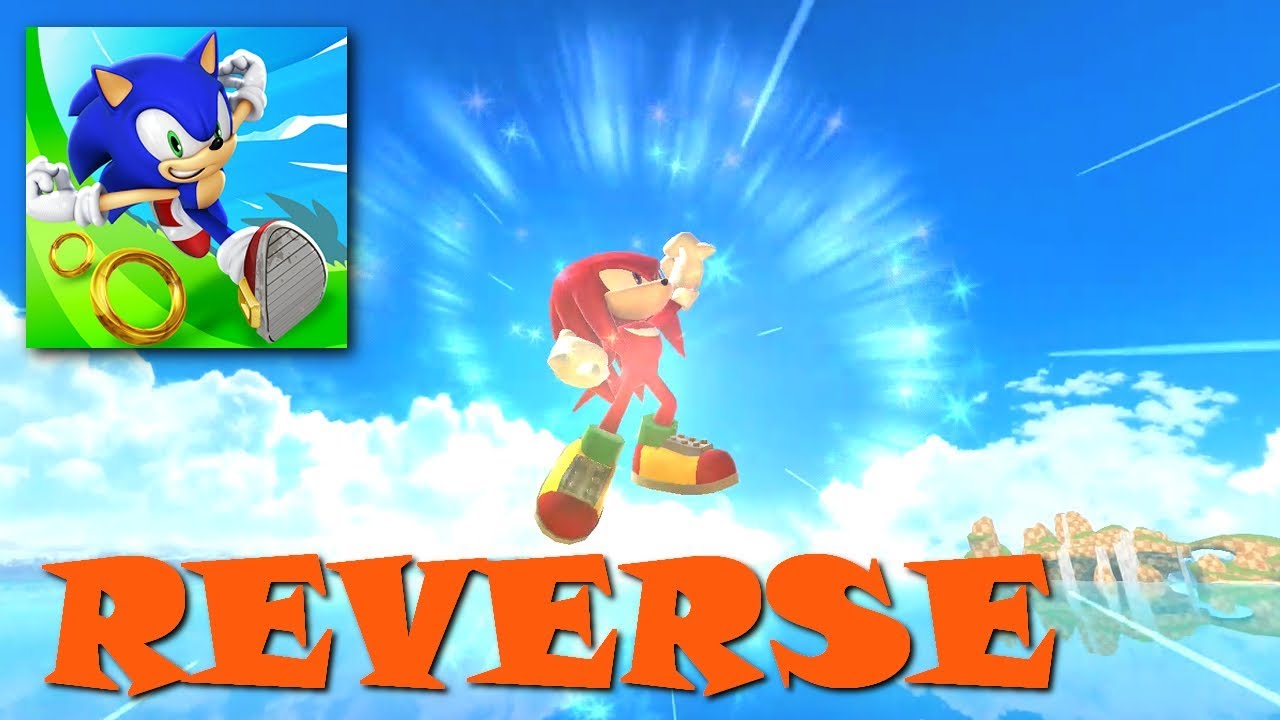 Cool Fullscreen Reverse Gameplay HD - Sonic Dash - Knuckles Episode 1 ...