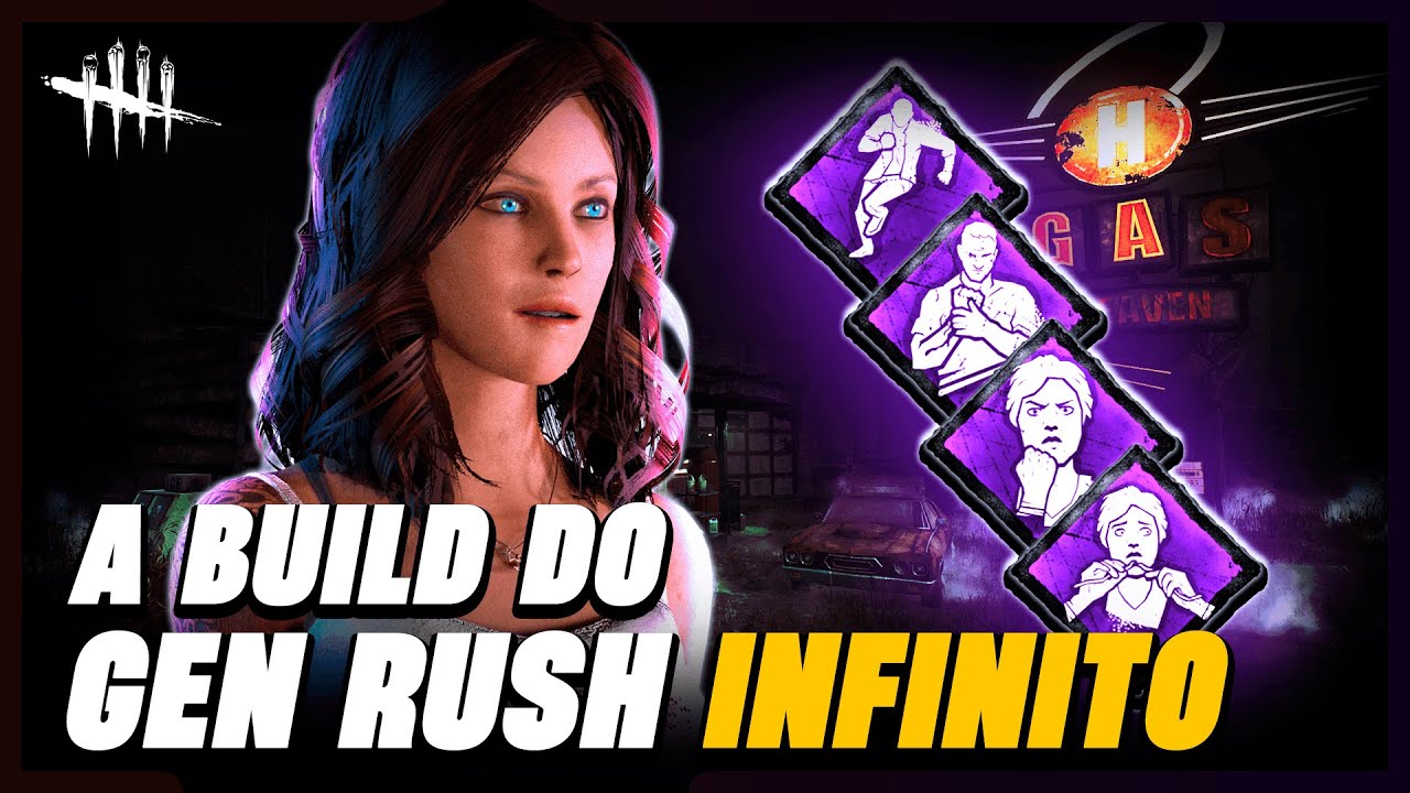 ESSA BUILD É MUITO BOA PRA FAZER GEN RUSH (Dead by Daylight) - YouTube