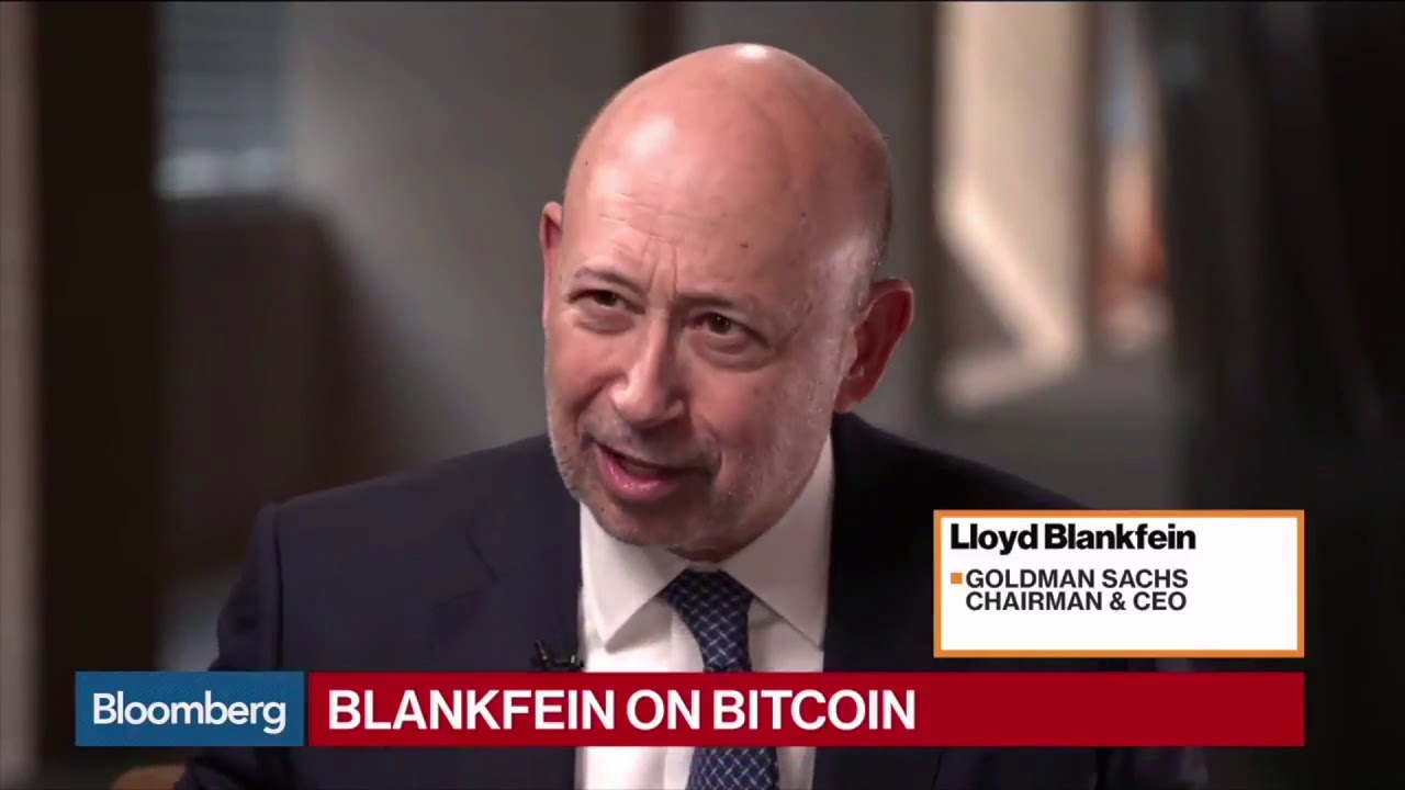 BITCOIN's Future! Bloomberg Interview with Goldman Sachs CEO - YouTube