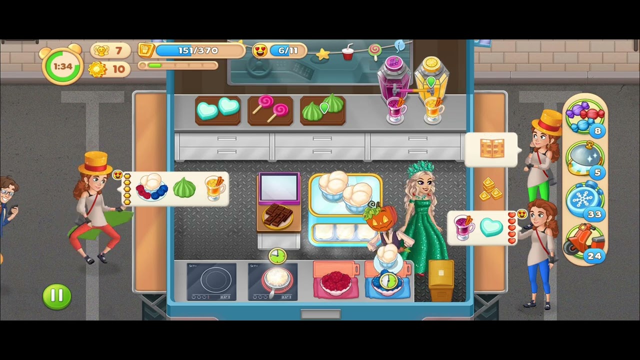 Cooking Diary: Food Truck: 11-21-24. Level 14 - YouTube