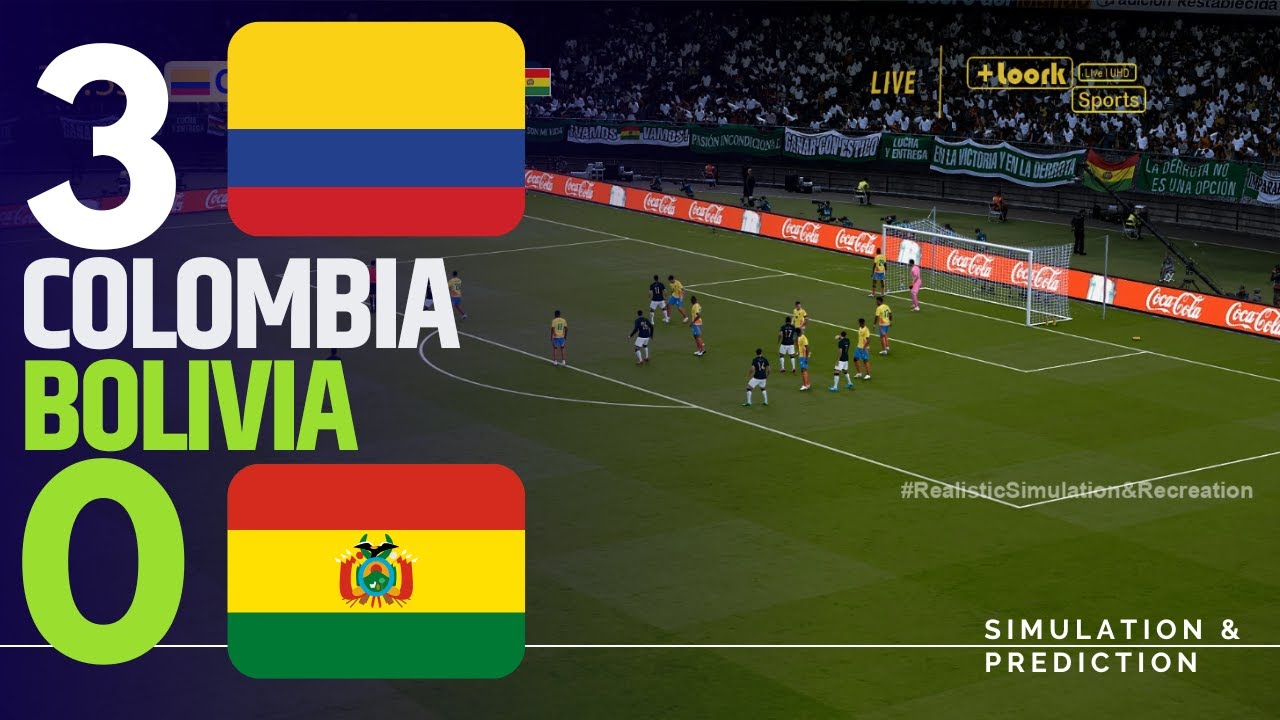 🔴 LIVE: COLOMBIA 🇨🇴 vs. 🇧🇴 BOLIVIA 2025 South American Qualifiers ...