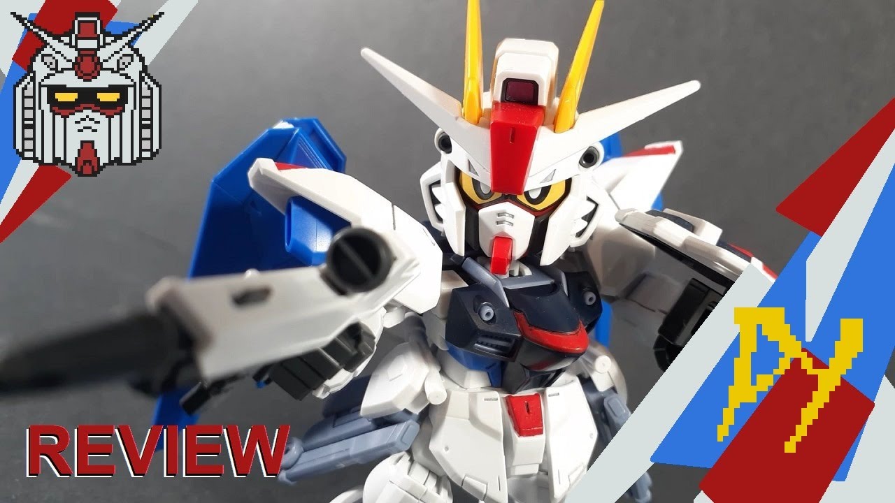 SD/CS Freedom Gundam Review(+CS frame) - YouTube