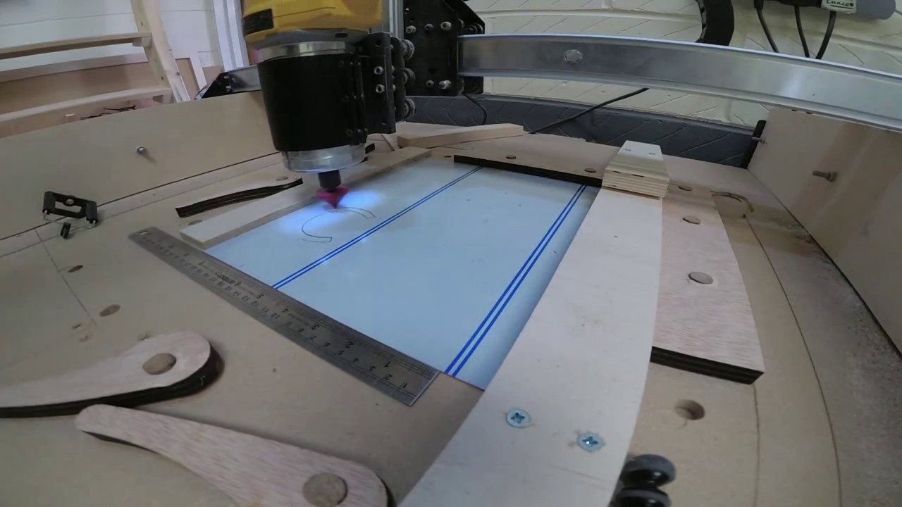 Copper plate sign CNC Engraved - Timelapse - YouTube