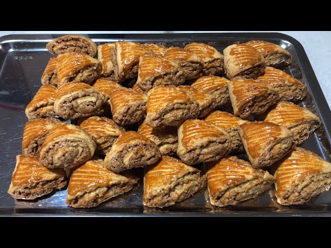 CEVİZLİ SARMA KURABİYE