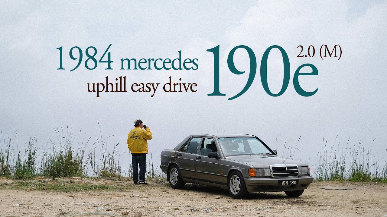 Uphill easy drive with my 1984 Mercedes 190E on BF Goodrich Advantage ...