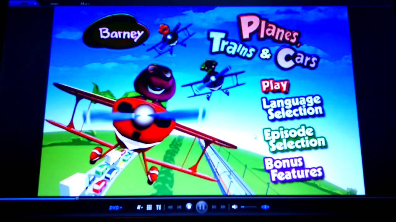 Barney- Planes, Trains & Cars - YouTube