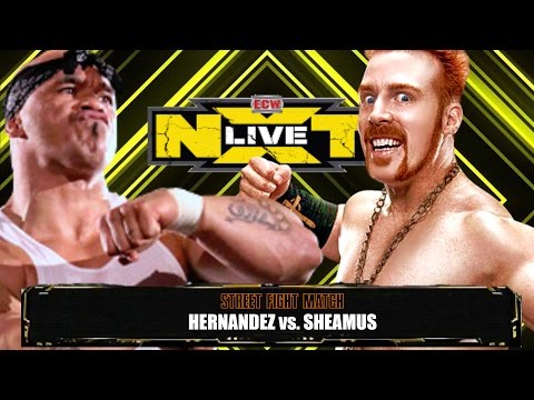 Street Fight Match Sheamus First Match in NXT January 11, 2017