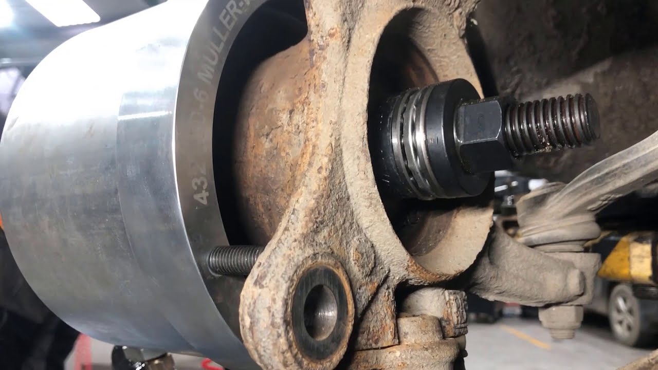 Muller Werkzeug GEN 2 Wheel Bearing Tool Instructions - YouTube