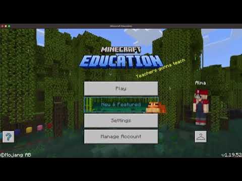 Controlar al agente Minecraft Education Edition - YouTube