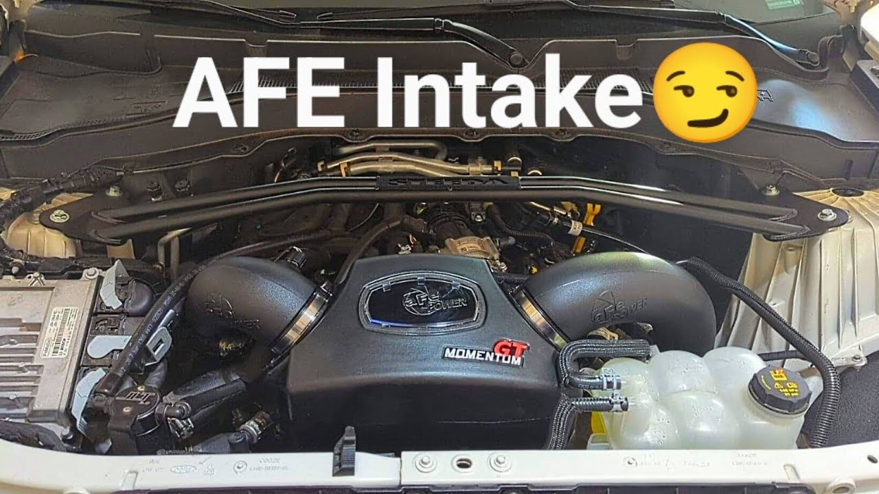 Explorer ST AFE Intake Install - YouTube