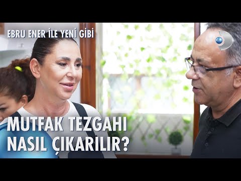 Mutfak tezgahını usta yardımı olmadan çıkarabilir misiniz? | Ebru Ener ile Yeni Gibi 3. Bölüm