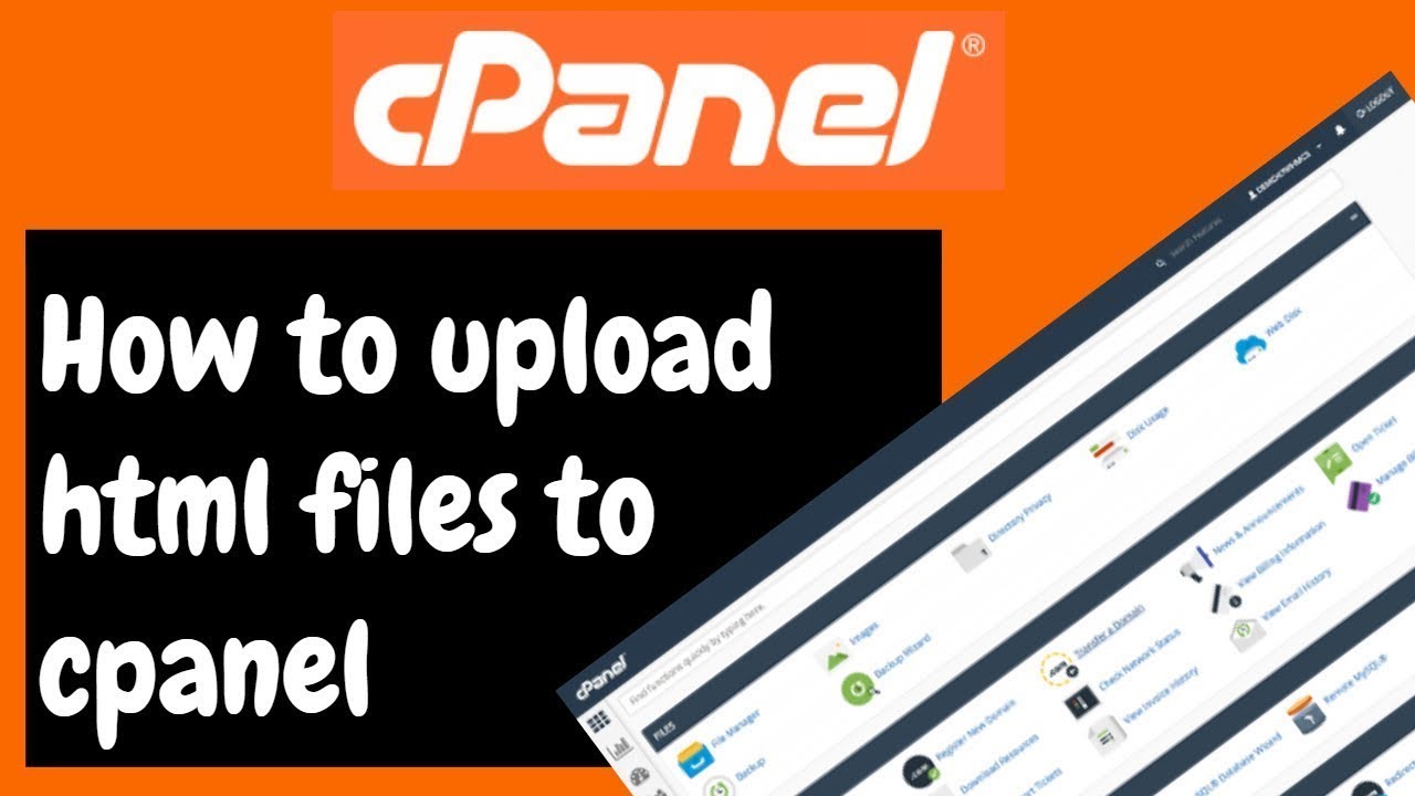 How To Upload HTML Website To CPanel YouTube How To Upload HTML Website To CPanel YouTube