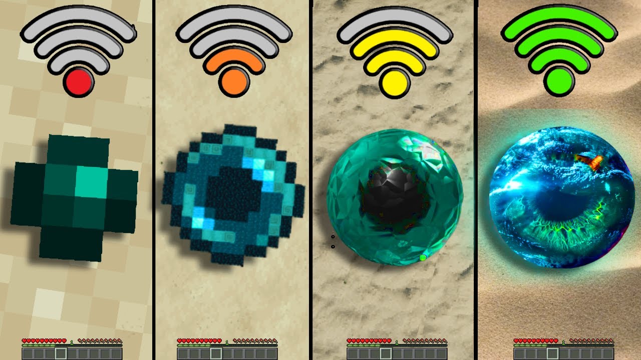 minecraft with different Wi-Fi levels compilation - YouTube