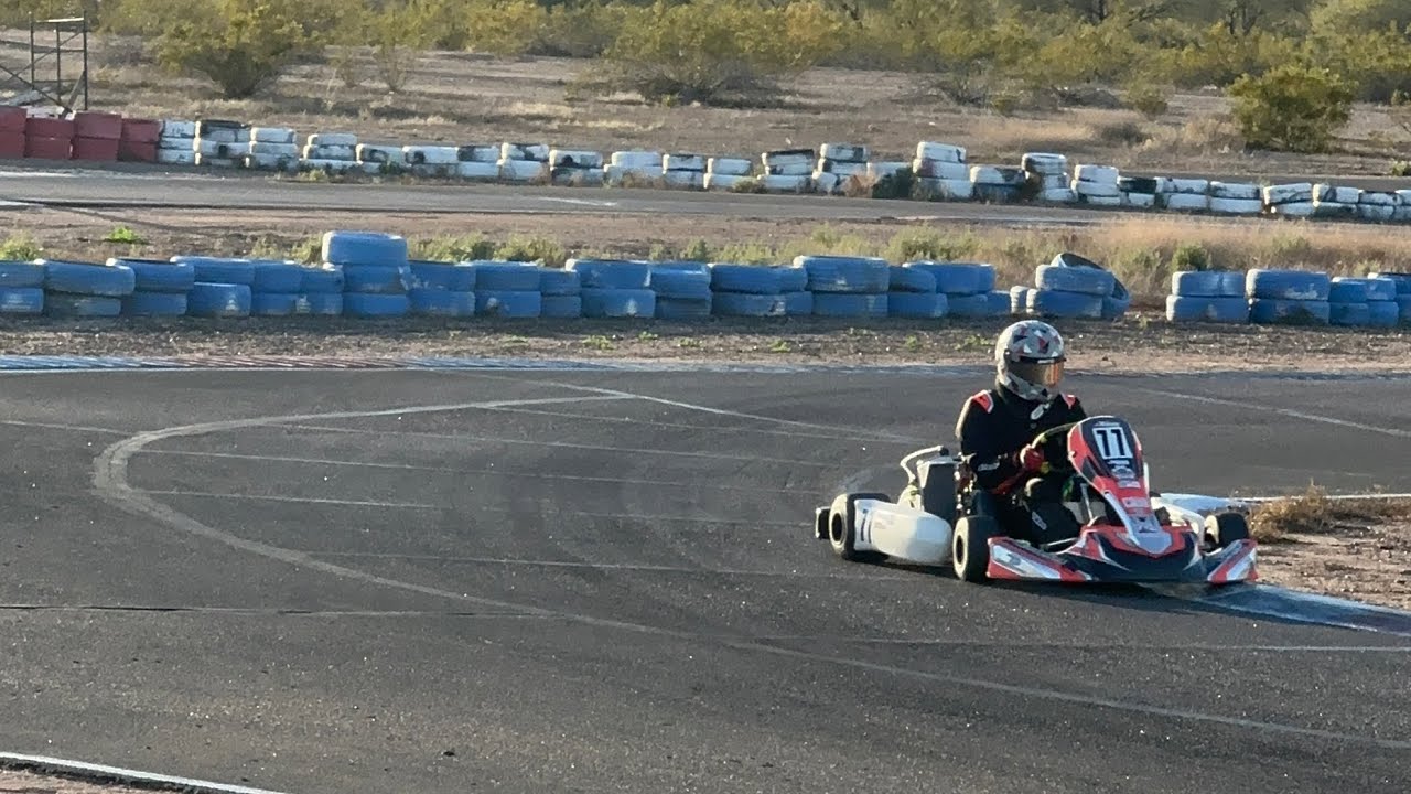 PKRA Winter Race #5 | Rotax Sr. - YouTube