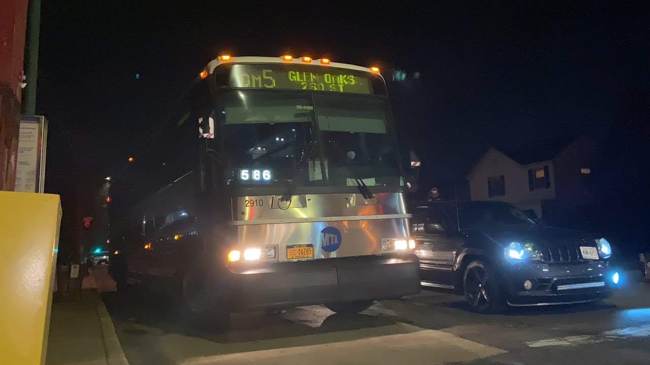 MTA Bus: 2002 MCI D4500 #2910 QM5 - YouTube