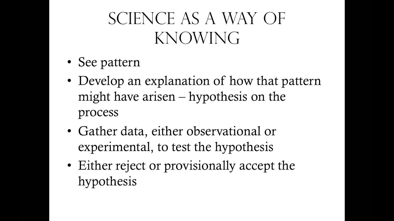Science As A Way Of Knowing YouTube science-as-a-way-of-knowing-youtube