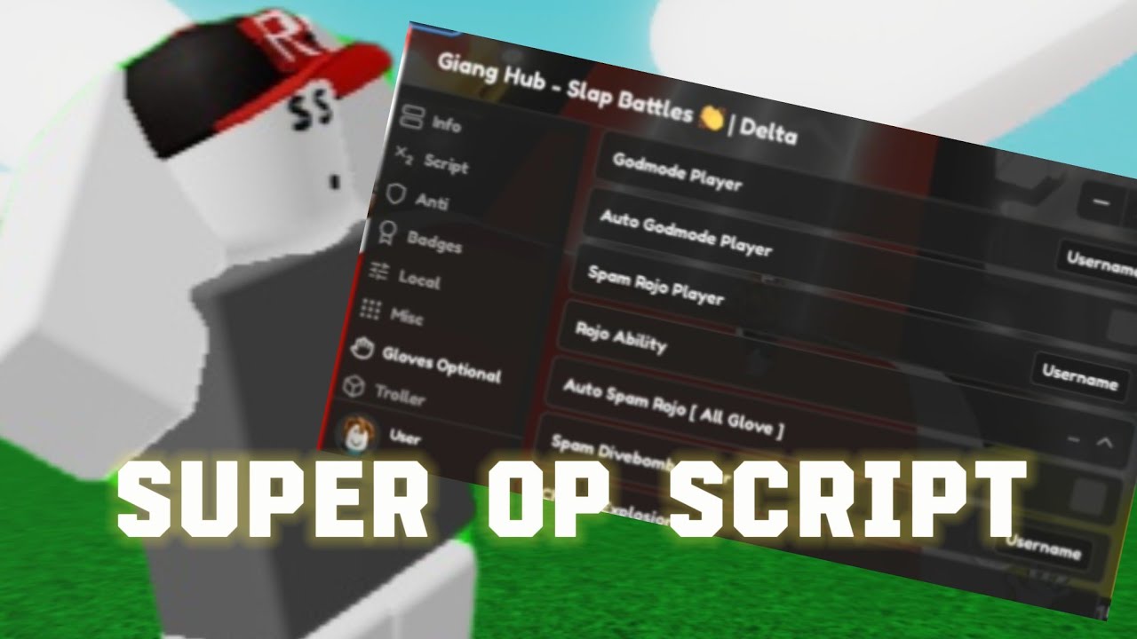 Giang hub | Slap battles | OP SCRIPT [Mobile & Pc] - YouTube