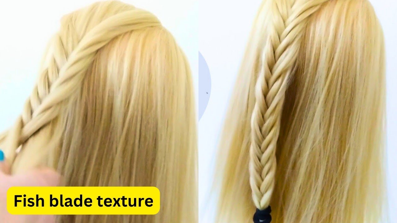 Hair texture training | Razor fish hair texture|2024 - YouTube