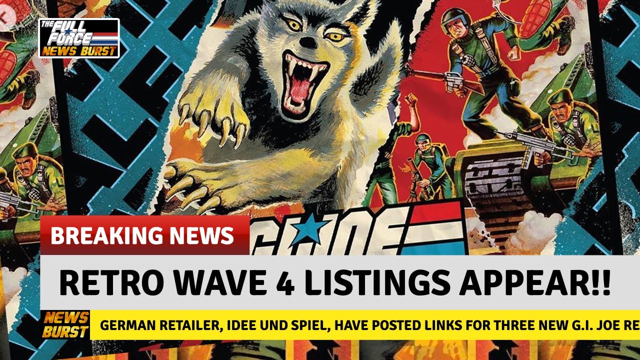 NEWS BURST!! G.I. JOE RETRO WAVE 4 LISTINGS APPEAR IN CODED FORM ...