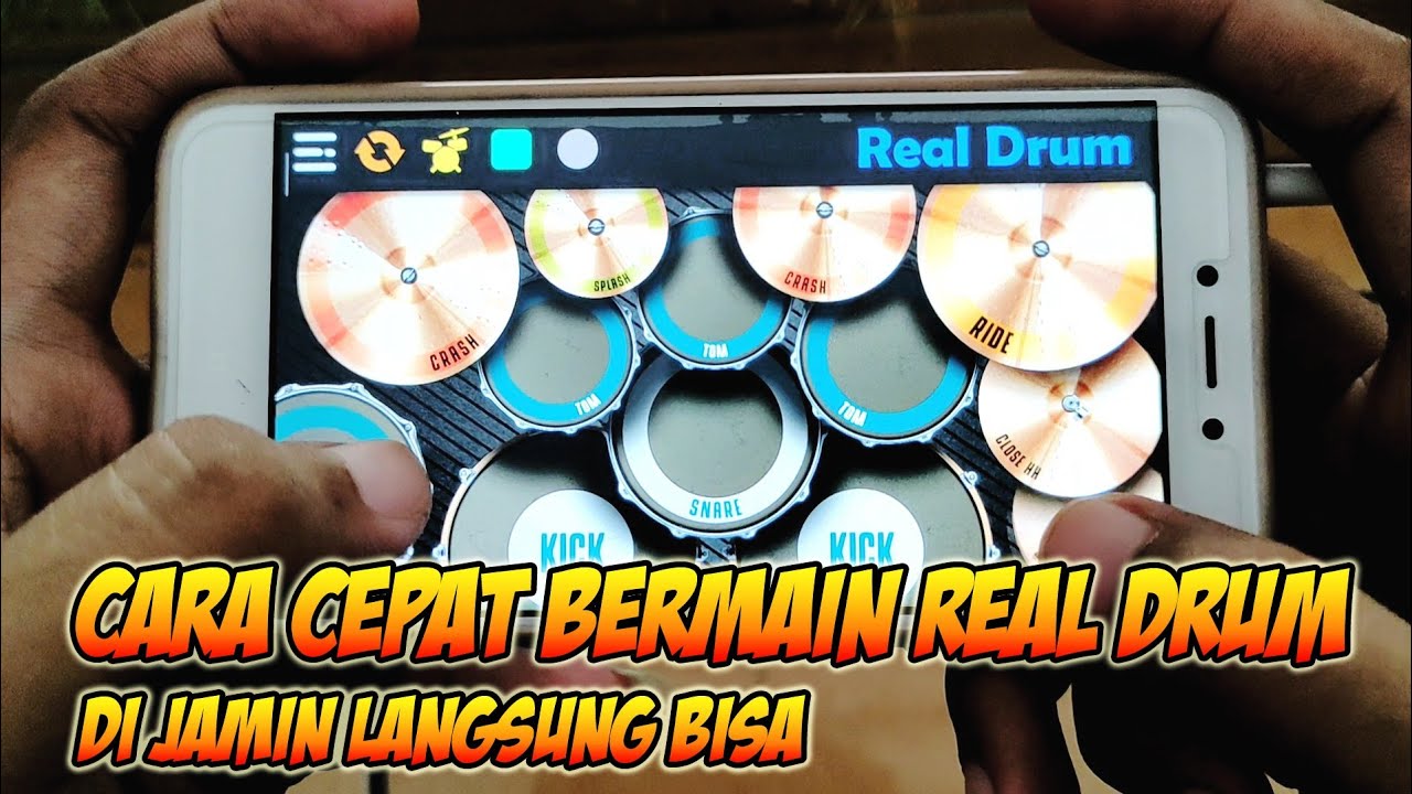 TUTORIAL | CARA BERMAIN BELAJAR REAL DRUM BAGI PEMULA - YouTube