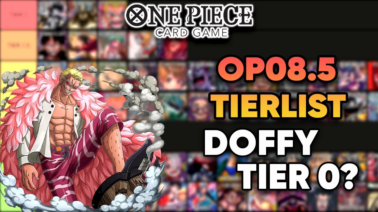 DOFFY TIER 0? OP08.5 TIER LIST w/Antonino Borzi & Gianluca Grillo👑🦈 ...