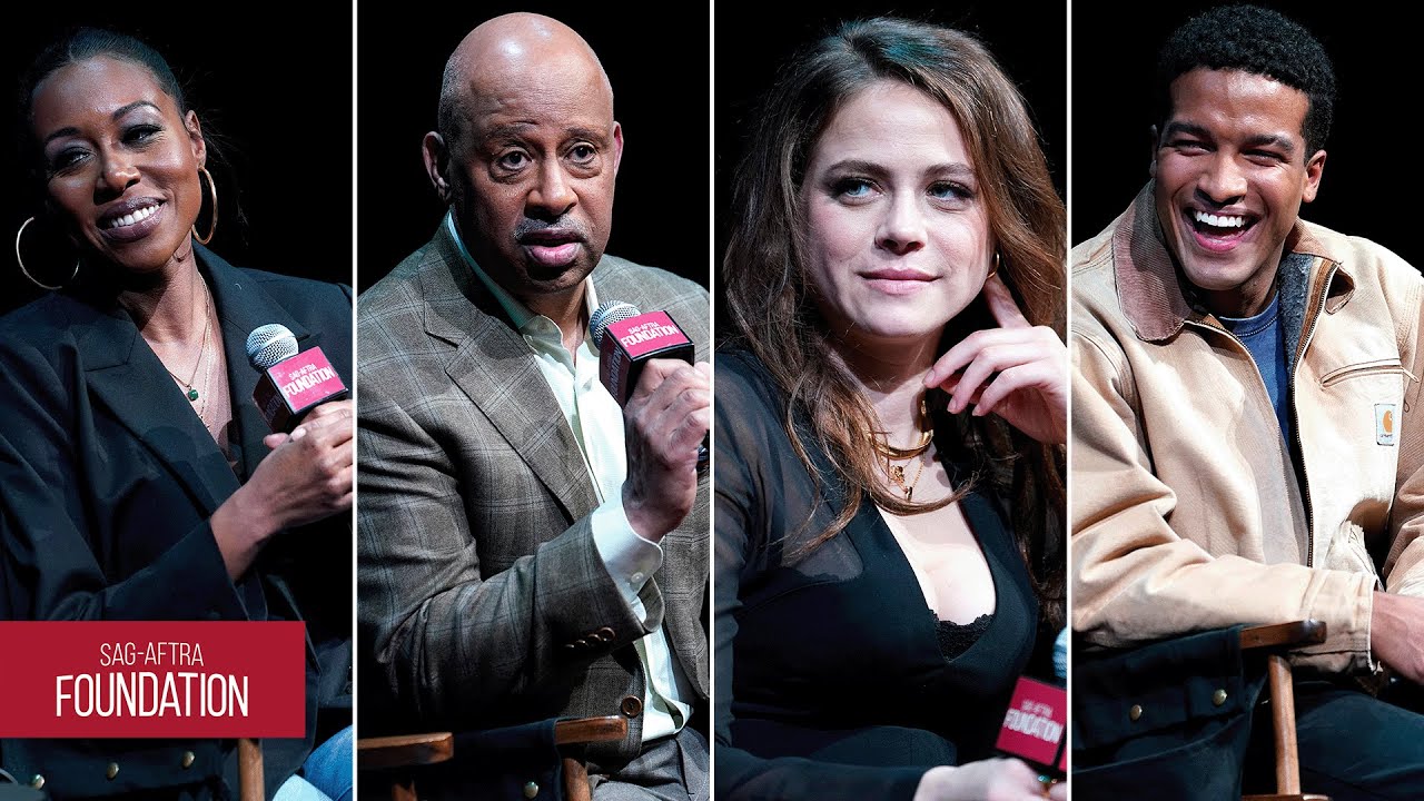 Amanda Warren, Ruben Santiago-Hudson, Olivia Luccardi, & Lavel Schley Q ...