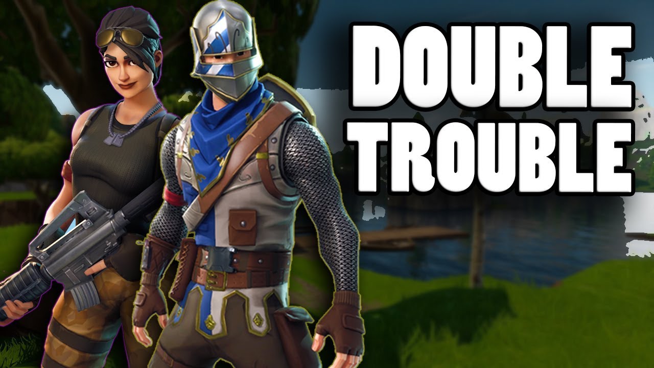 DOUBLE TROUBLE! Epic Duo Victory Royale! Fortnite Battle Royale - YouTube