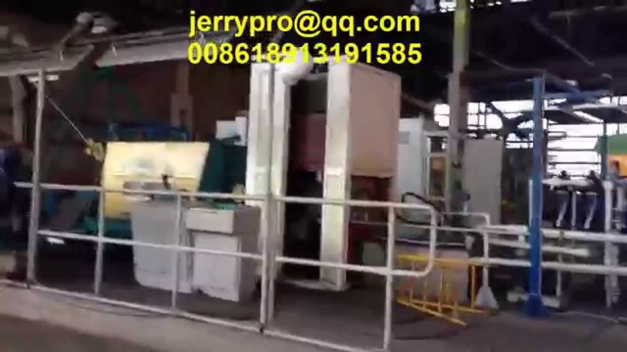 down coiler /drop coiler for breakdown machine - YouTube