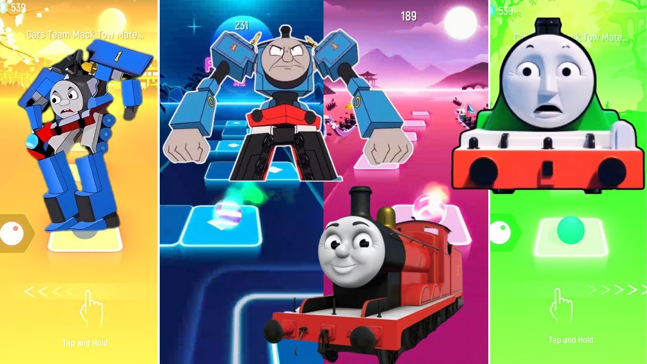 Robot Thomas vs Gordon Robor vs James Thomas vs Thomas the Train ...