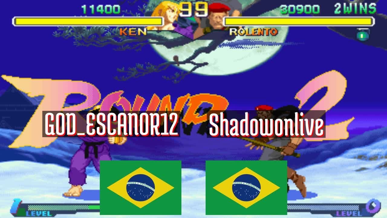 FT10 @sfa2u: GOD_ESCANOR12 (BR) vs Shadowonlive (BR) [Street Fighter ...