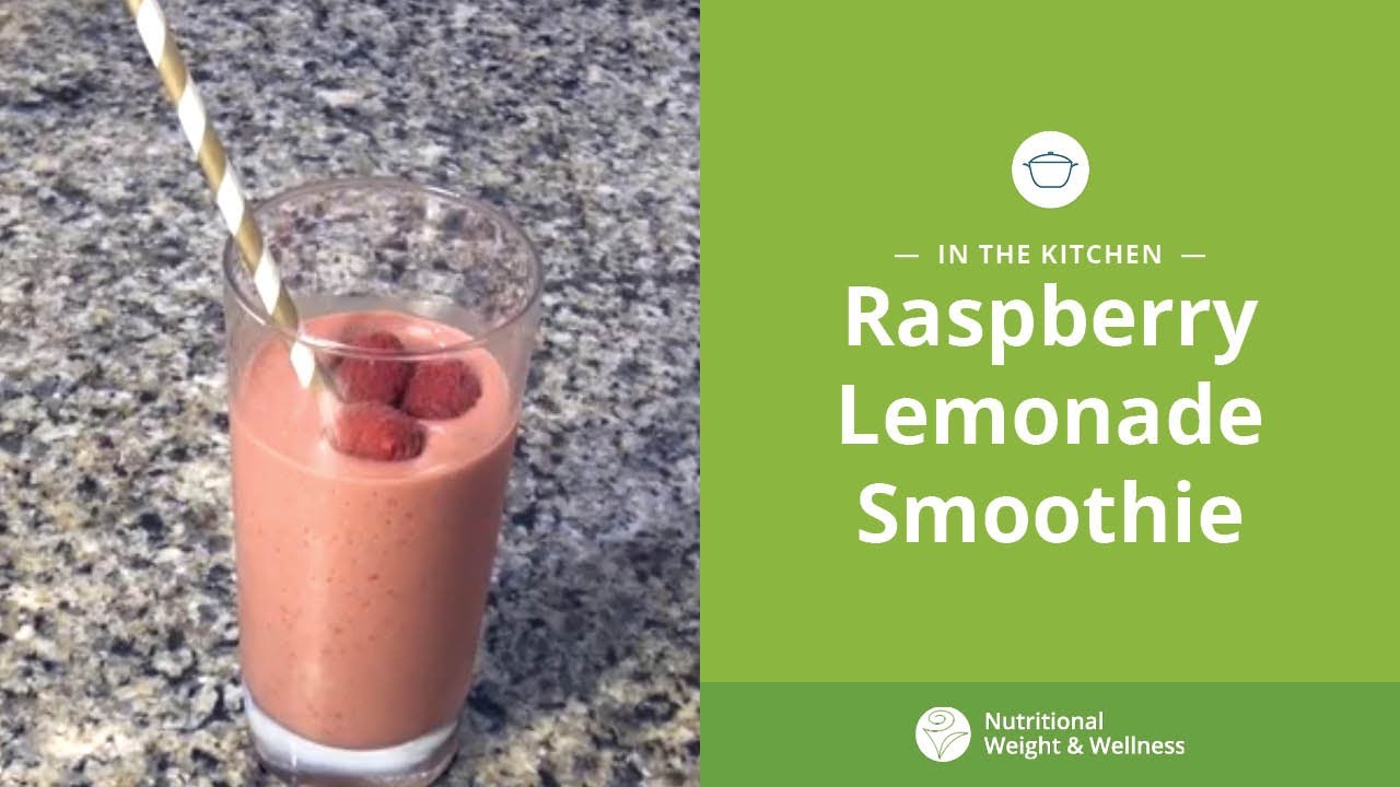 Raspberry Lemonade Smoothie - YouTube
