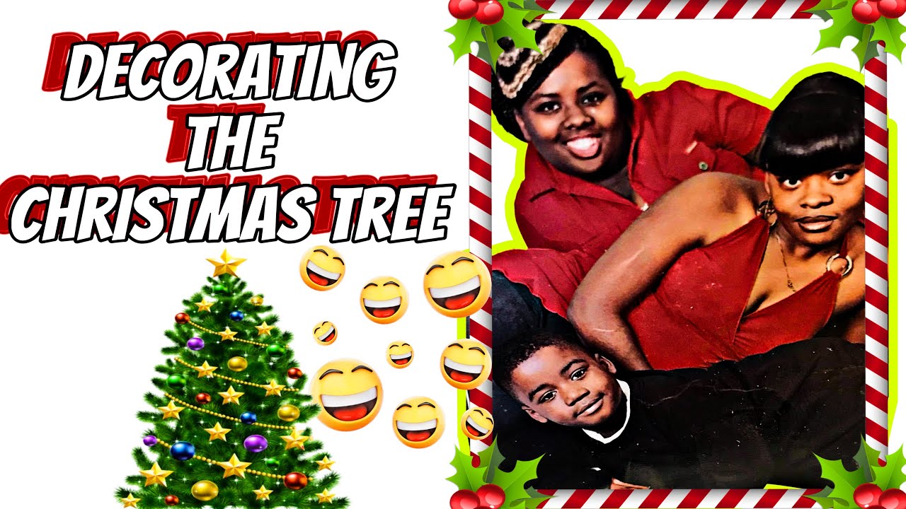 Funny Christmas Tree Decorating Vlog! Come Decorate With Us - YouTube