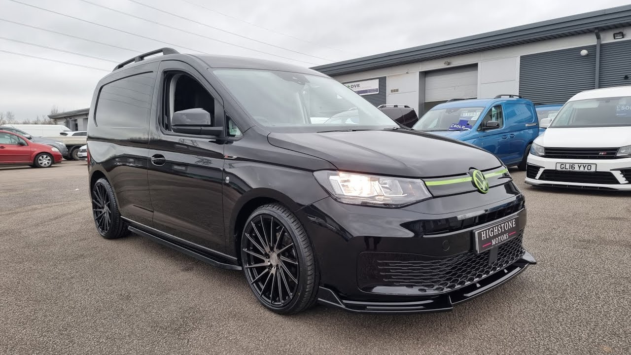 volkswagen Caddy mk5 sportline edition r modified Lowered alloys ...