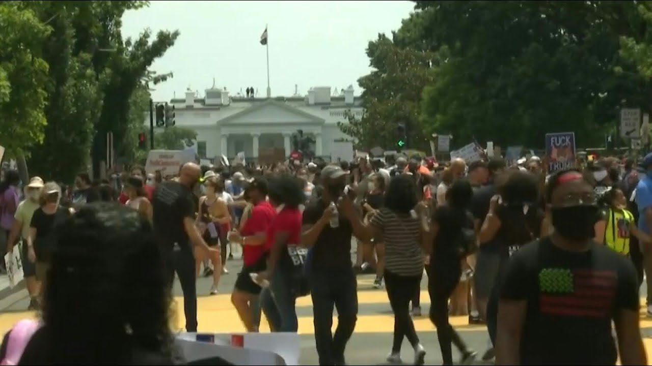Protesters gear up in Washington, DC for mass Black Lives Matter ...