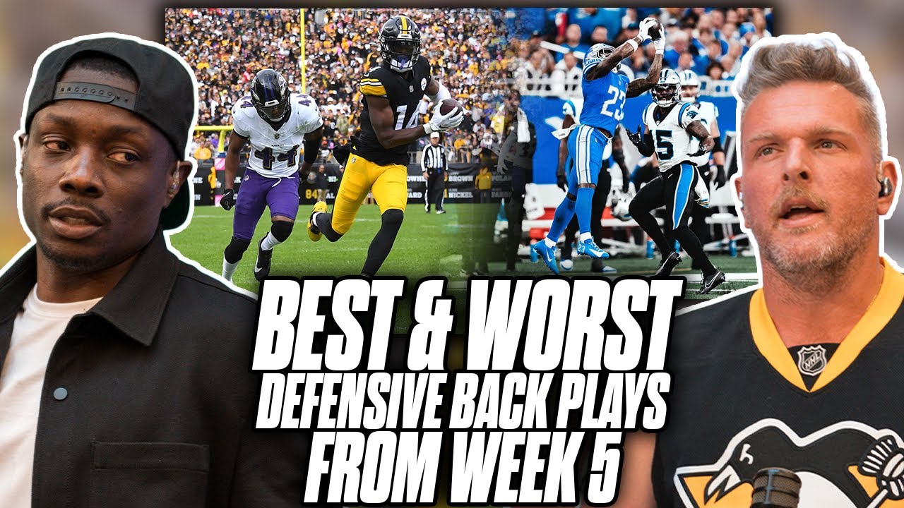 The Best And Worst Defensive Back Plays Of The NFL's Week 5 With Darius ...