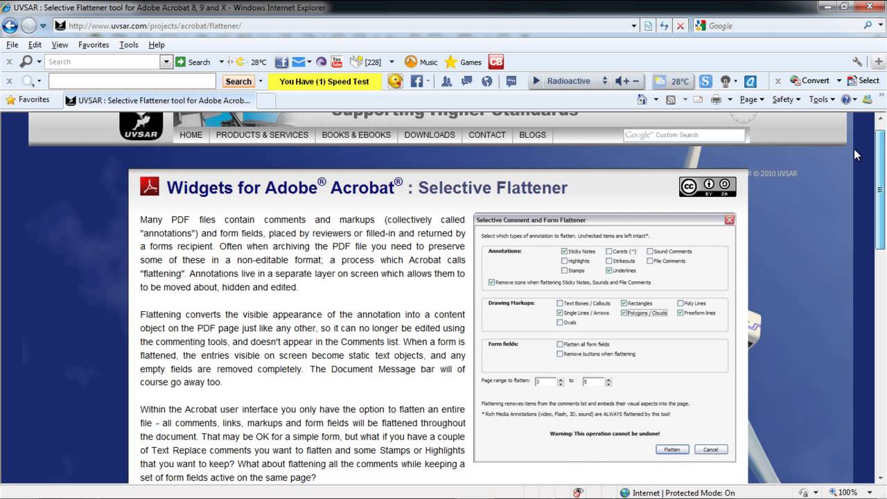 How to Flatten a Form in Acrobat - YouTube