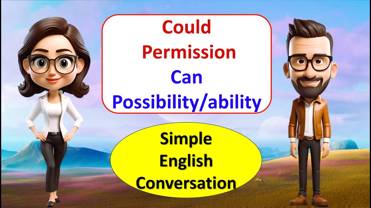 English Conversation Practice | Asking for Permission and Possibility ...