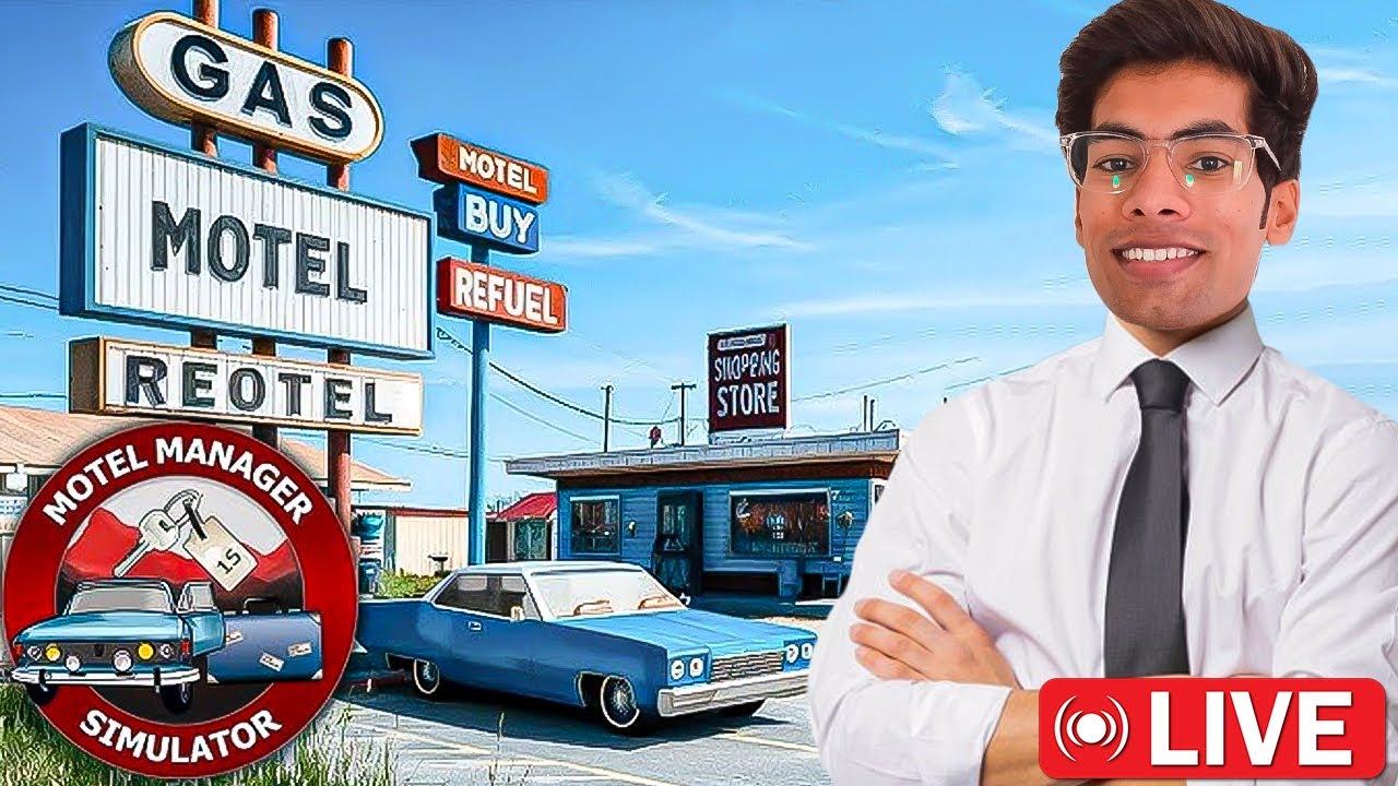 I Started My Own Motel Business | Motel Manager Simulator [Ep 1] - YouTube