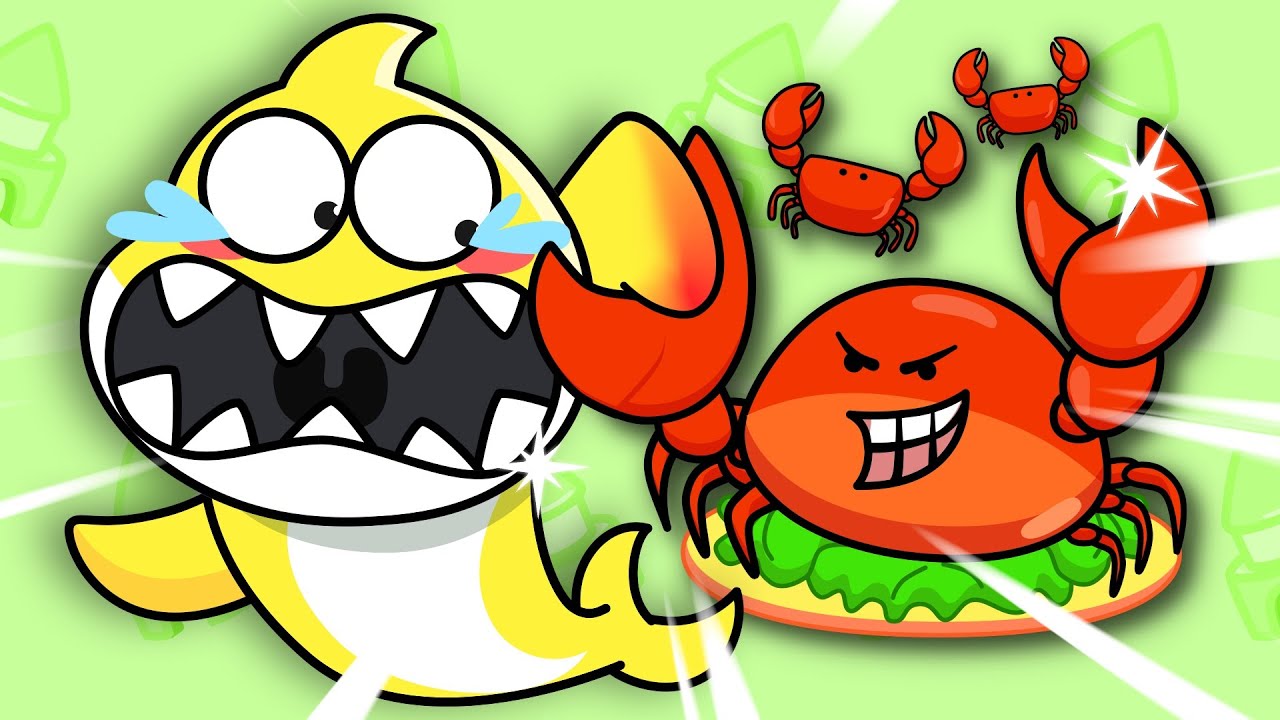 Baby Shark Doo Doo Doo - Let's count numbers and pick colors | 2D ...