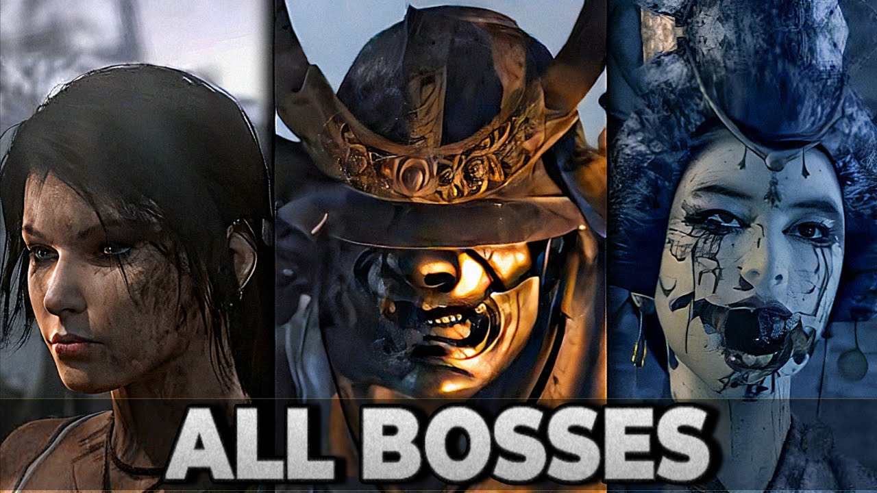 Tomb Raider Definitive Edition - All Bosses - YouTube