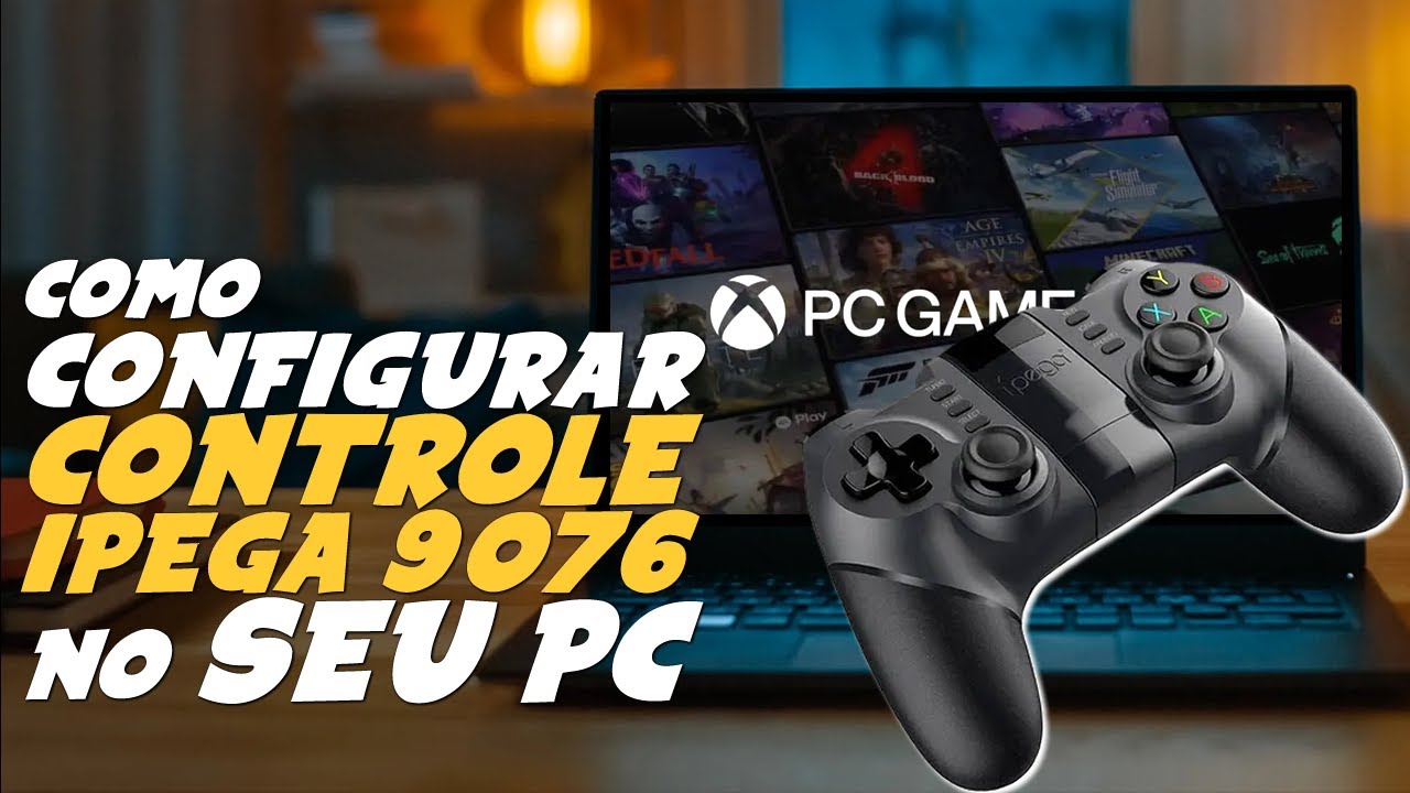 Como INSTALAR o IPEGA 9076 no COMPUTADOR COM CABO ou SEM FIO - YouTube