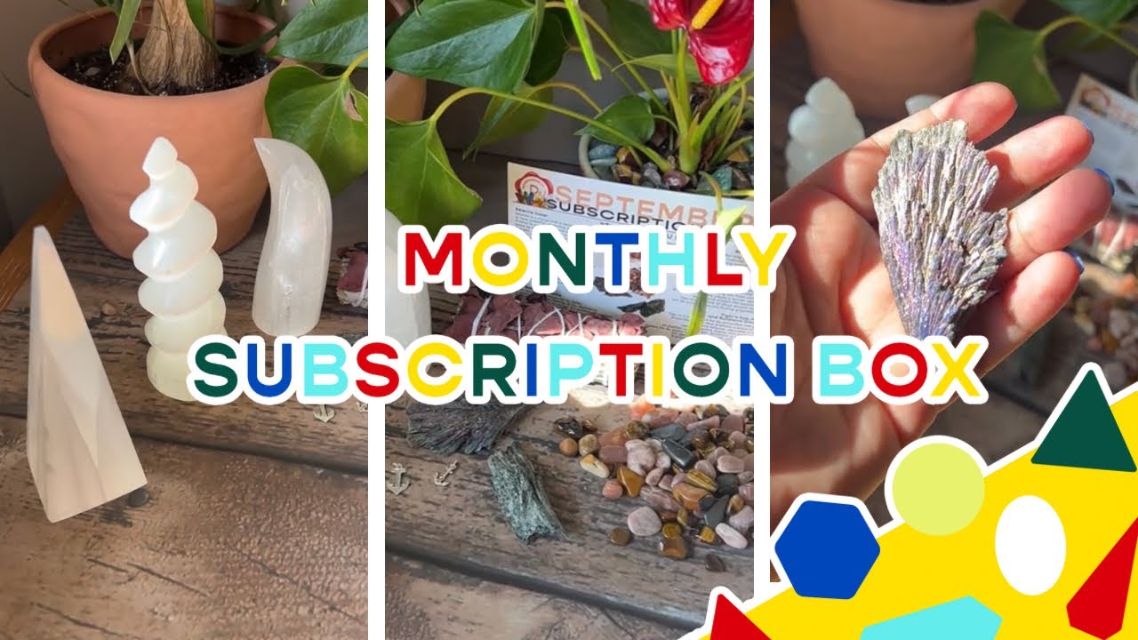 September Subscription Box. “Good Juju Box” - YouTube