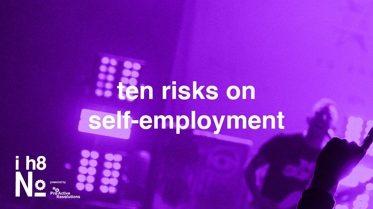 10 Risks on Self-Employment - YouTube