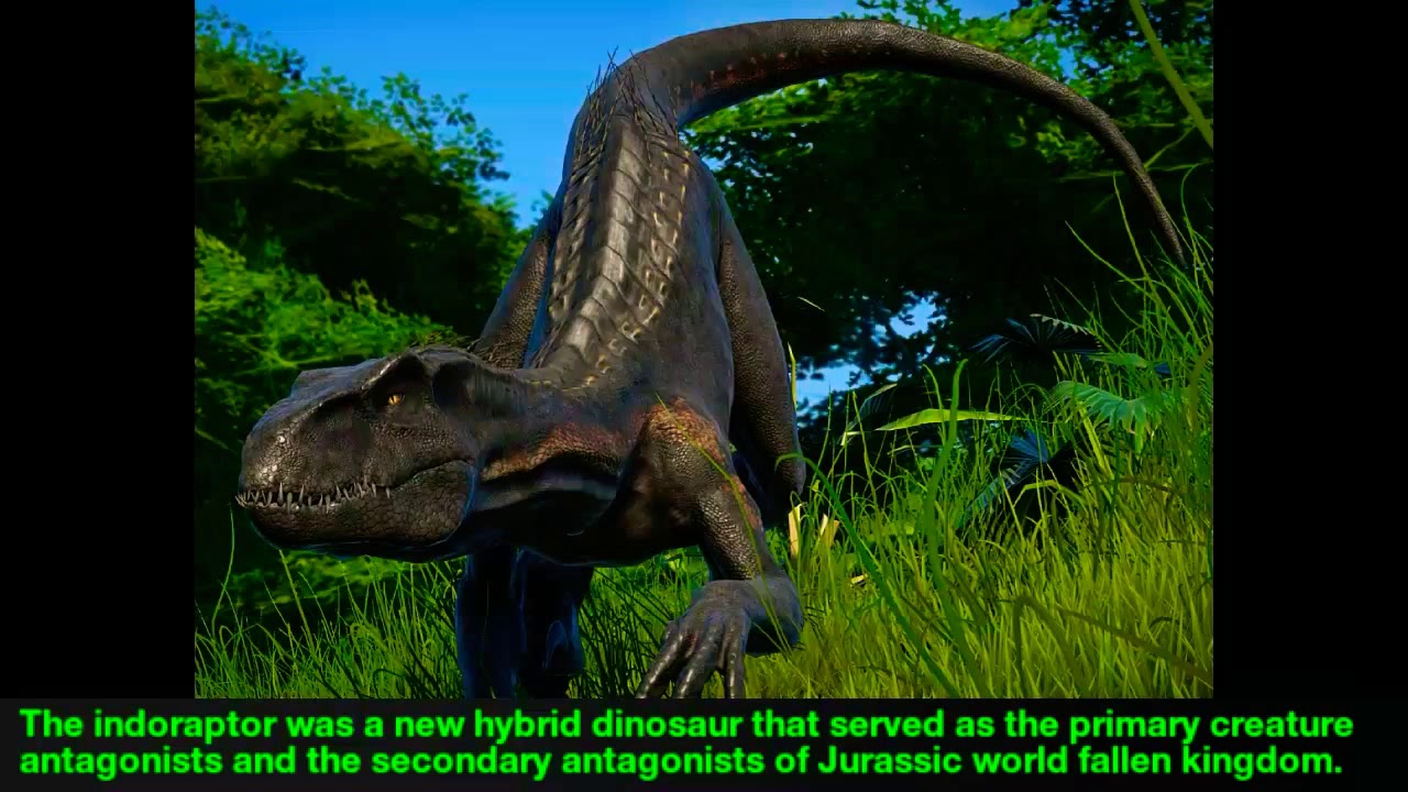 24 Facts about the Indoraptor - YouTube