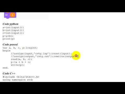 cvtg s py c p chu vi tam giac - Lớp học Scratch, python, pascal, C++ ...